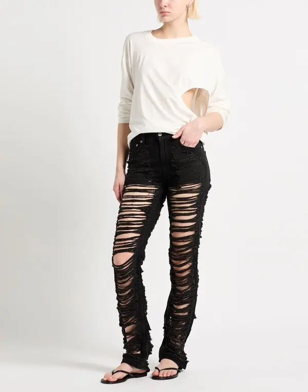 MAISON MARGIELA Washed Ripped Slim-fit Jeans