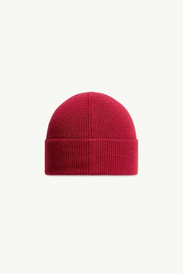 Moncler Logo Wool Beanie