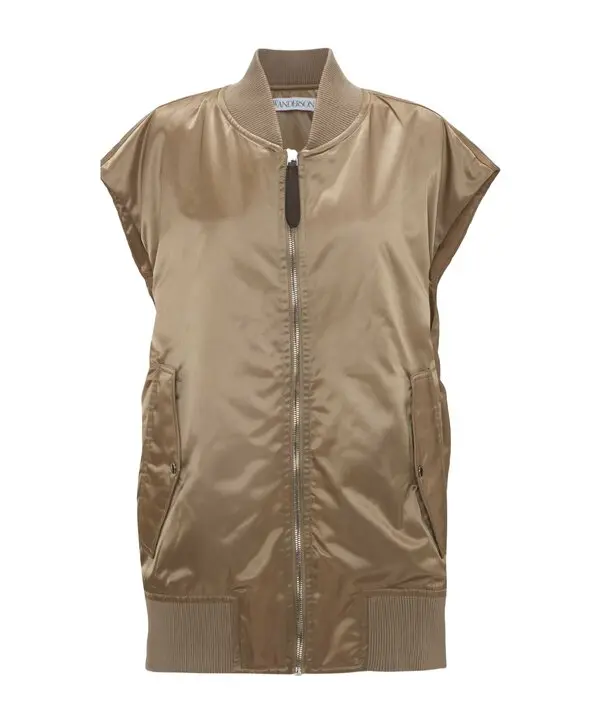 J.W.ANDERSON Sleeveless Bomber Waistcoat