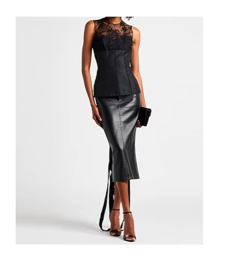 Balenciaga Fitted Pencil Skirt