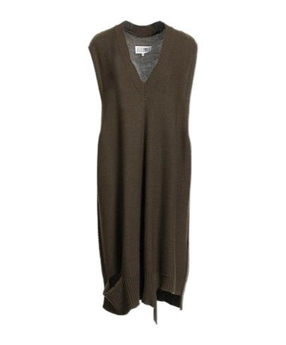 MAISON MARGIELA Sleeveless V-neck Dress