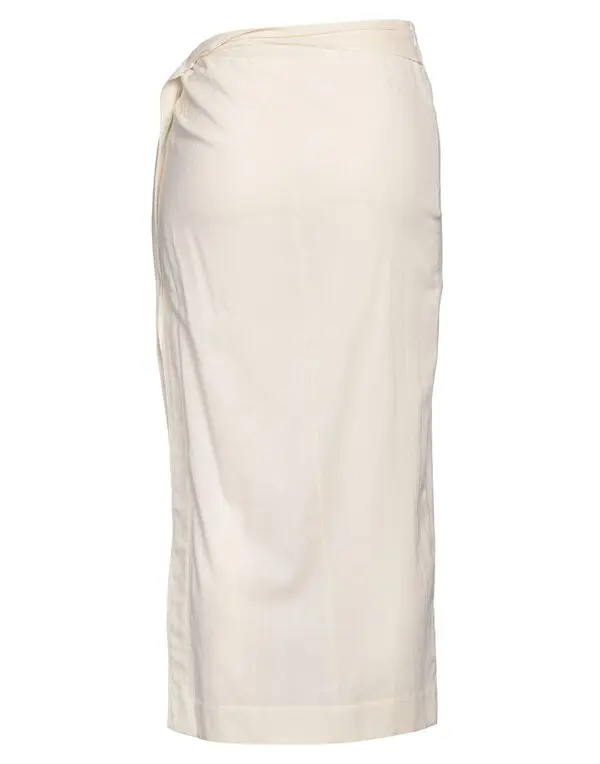 Jacquemus Draped Slit Midi Skirt