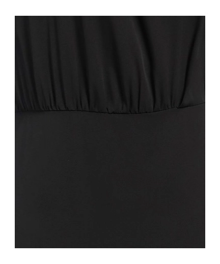 Sportmax Solid Color Stretchy Sleeveless Dress