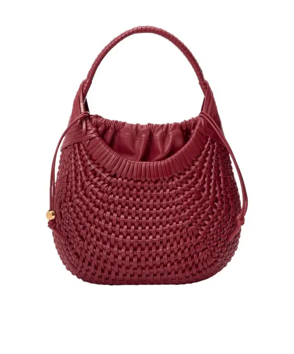 Loewe Diamond Hobo Bag In Calfskin