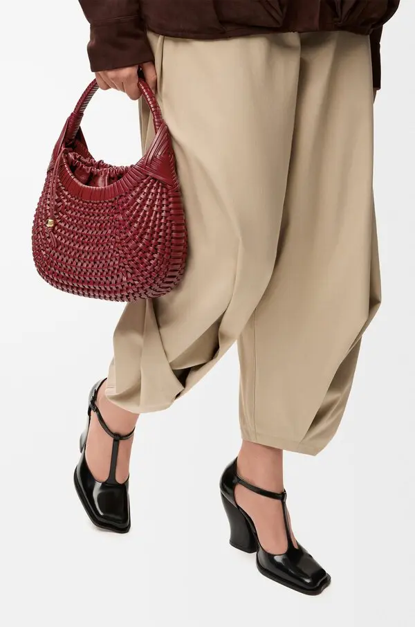 Loewe Diamond Hobo Bag In Calfskin