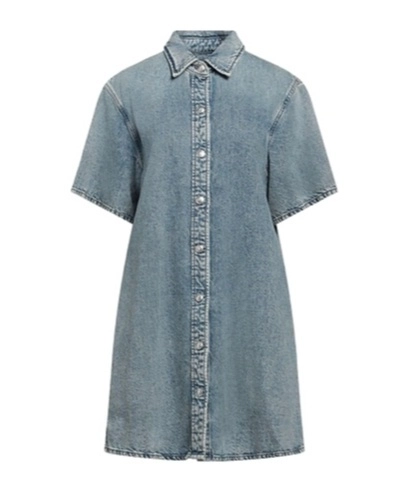 Rag & Bone Versatile Denim Skirt - Gray