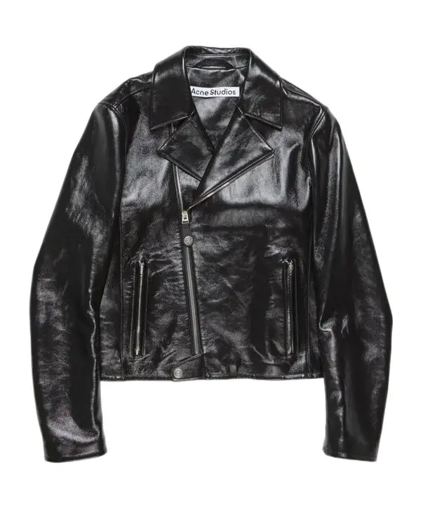 Acne Studios Leather Biker Jacket