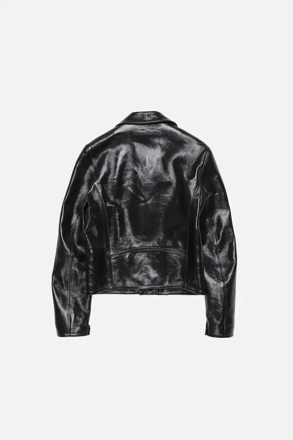 Acne Studios Leather Biker Jacket