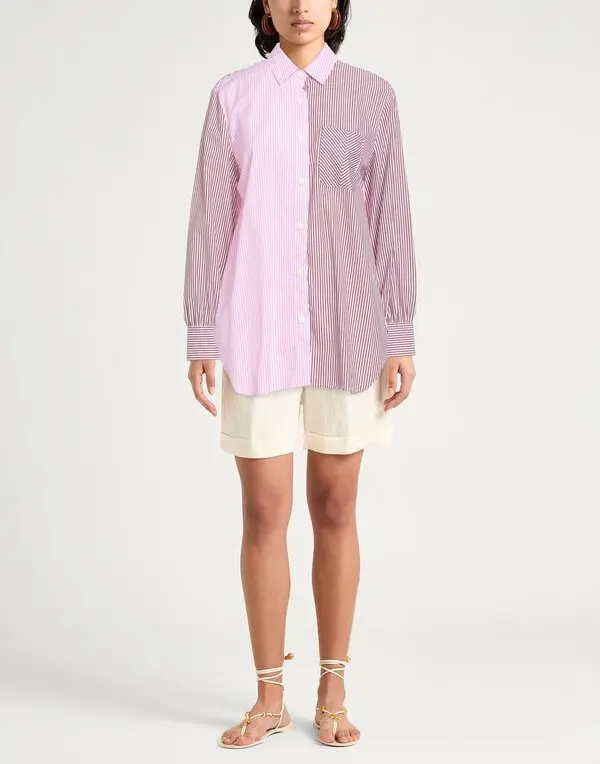 Rag & Bone Striped Woven Long Sleeve Shirt