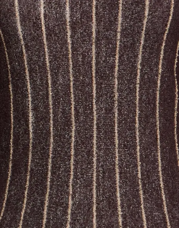 MAISON MARGIELA Striped Knitted Hoodie