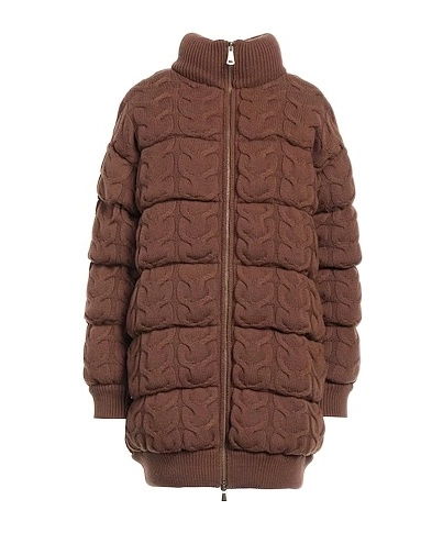 Max Mara Wool Knitted Down Coat