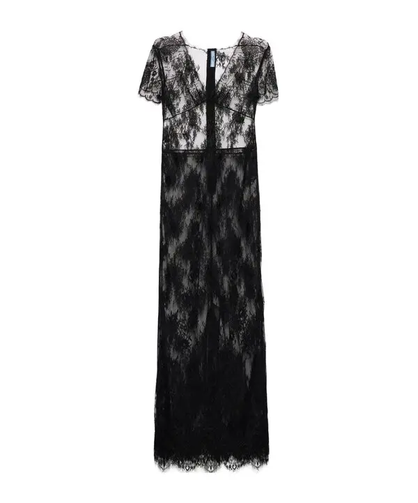 Prada Long Lace Dress