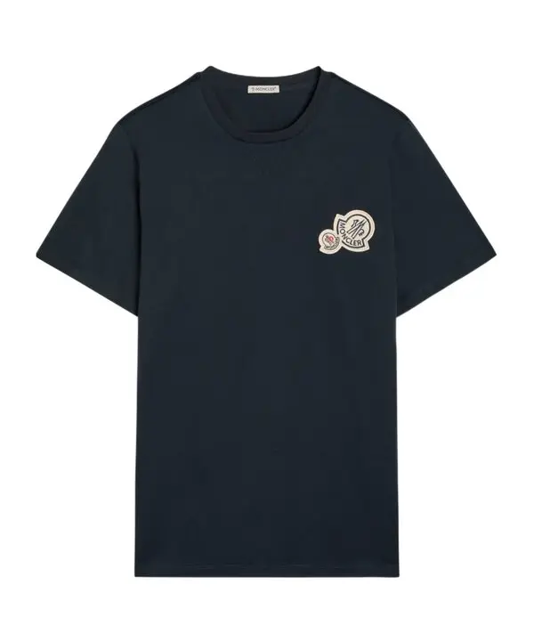 Moncler Cotton Crew Neck T-shirt