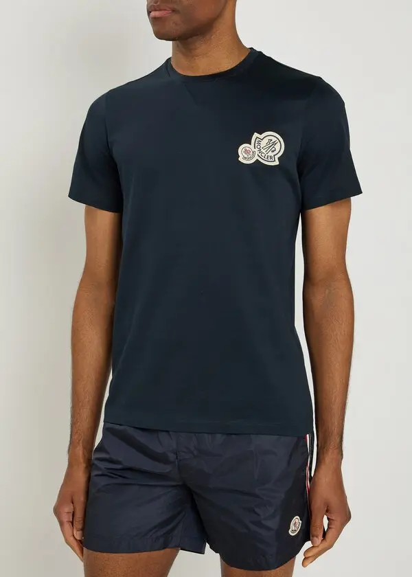 Moncler Cotton Crew Neck T-shirt
