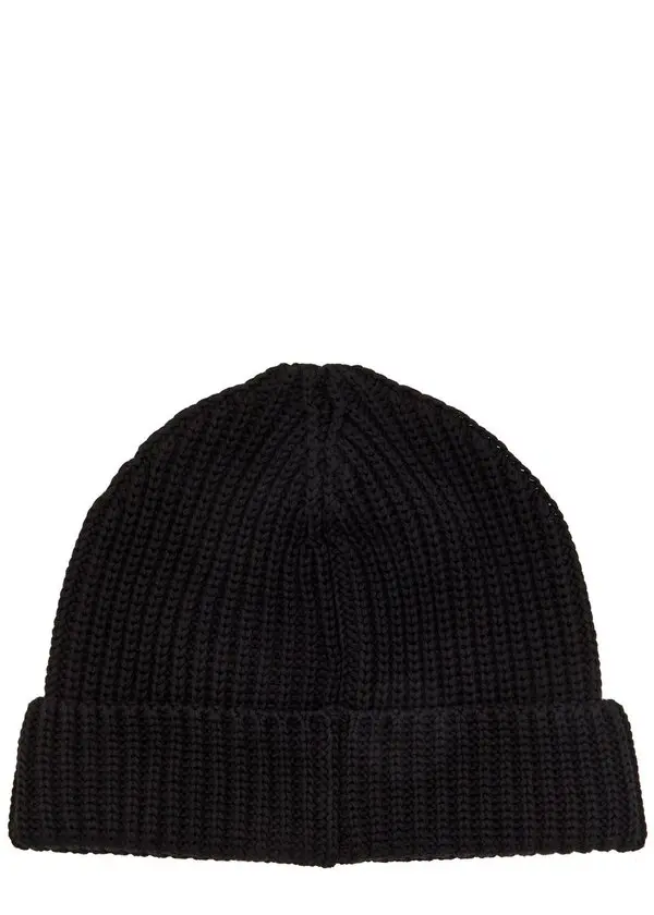 Moncler Cotton Ribbed Beanie
