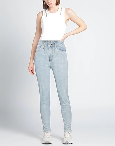 Rag & Bone Light-colored Denim Skinny Pants