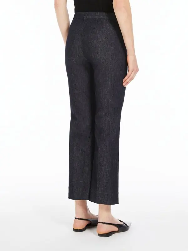 Max Mara Straight Leg Cropped Jeans
