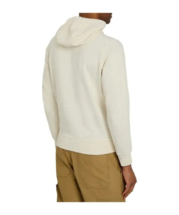 Stone Island Hooded Cotton Sweatshirt