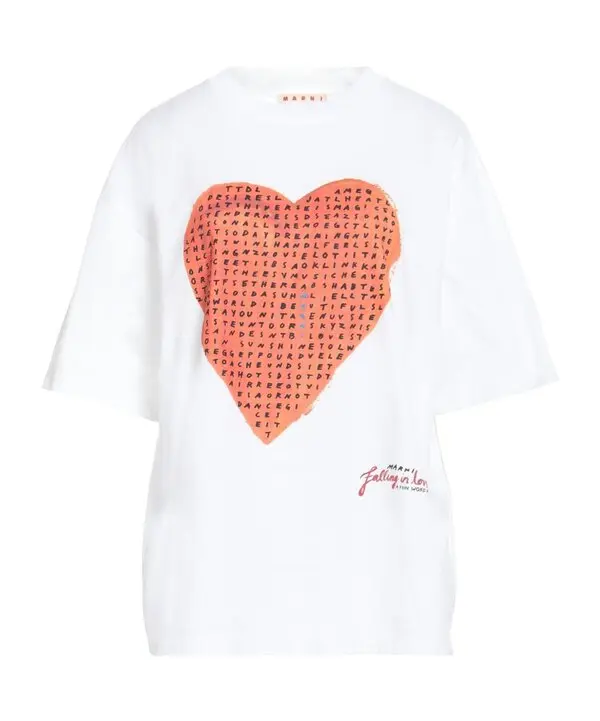 Marni Printed Heart T-shirt