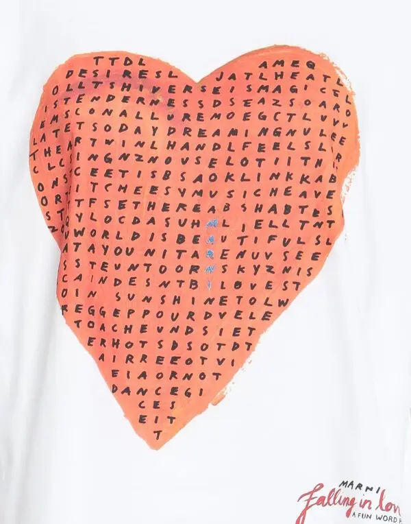 Marni Printed Heart T-shirt
