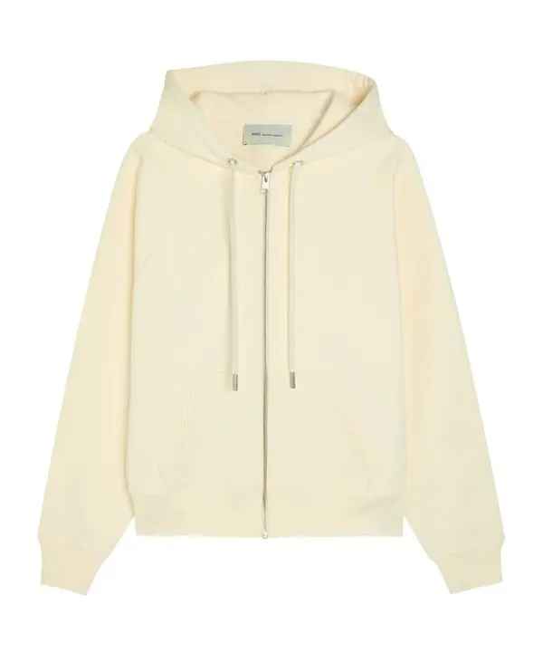 AMI Paris Hooded Cotton Sweatshirt