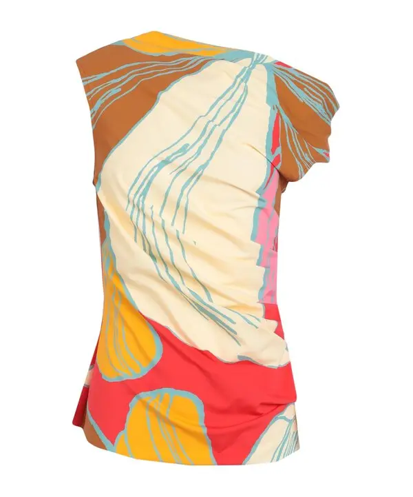 MAXCO. Draped Top