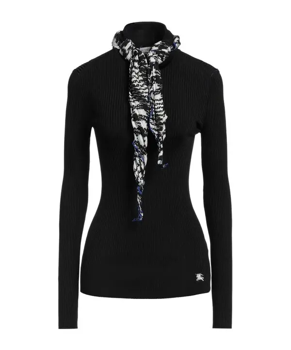 Burberry Solid Long-sleeve Turtleneck Knit