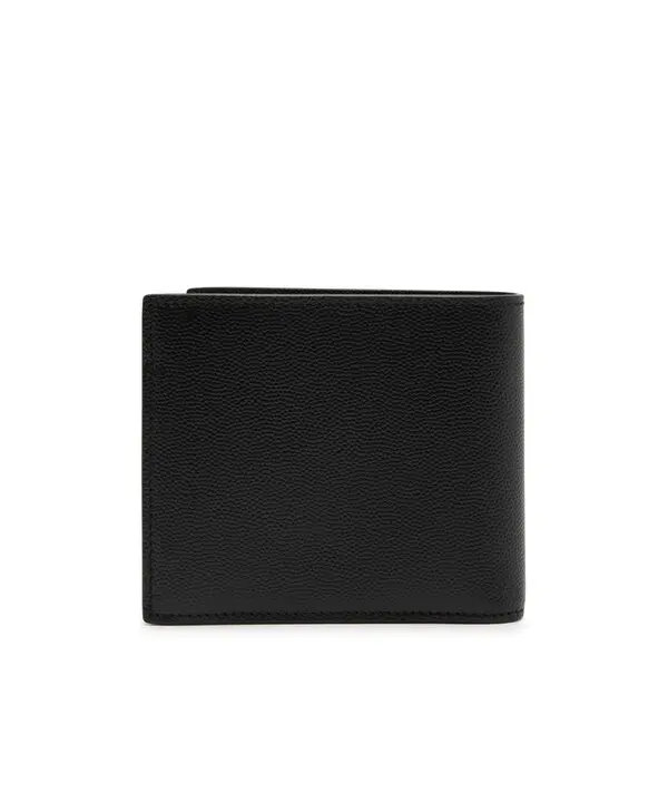 Saint Laurent East/west Pebbled Leather Wallet