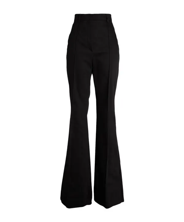 Sportmax Plain Colour Casual Trousers