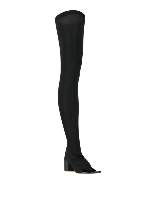 MAISON MARGIELA Solid Color Leather High Boots