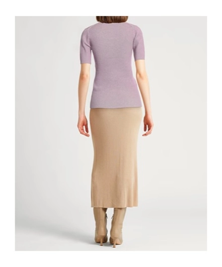 Tory Burch Short-sleeved Embroidered Logo Knitwear