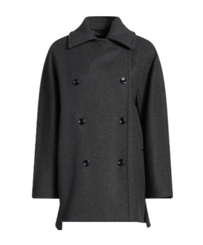 Max Mara Double-breasted Flannel Coat