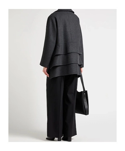 Max Mara Double-breasted Flannel Coat