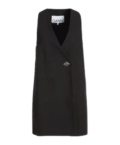 GANNI Suit-style Vest