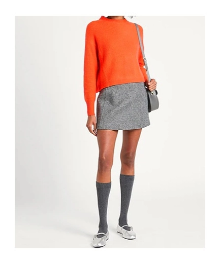 MAXCO. Max & Co. Cashmere Ribbed Knit Crewneck Sweater