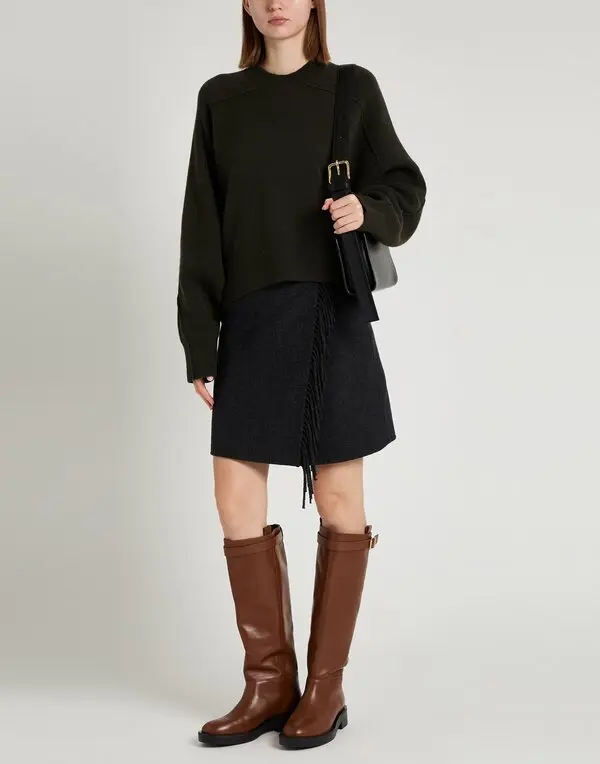 Rag & Bone Solid Color Stretch Lightweight Knit