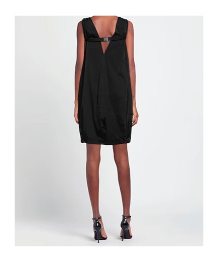 Sportmax Sleeveless Taffeta Dress With Appliqués And Crystals