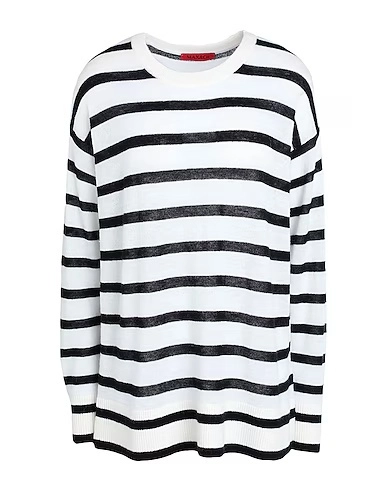 MAXCO. Lightweight Striped Knit Sweater