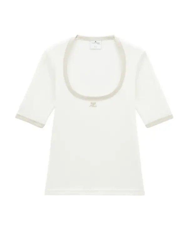 COURREGES Courrèges Holistic Contrast T-shirt