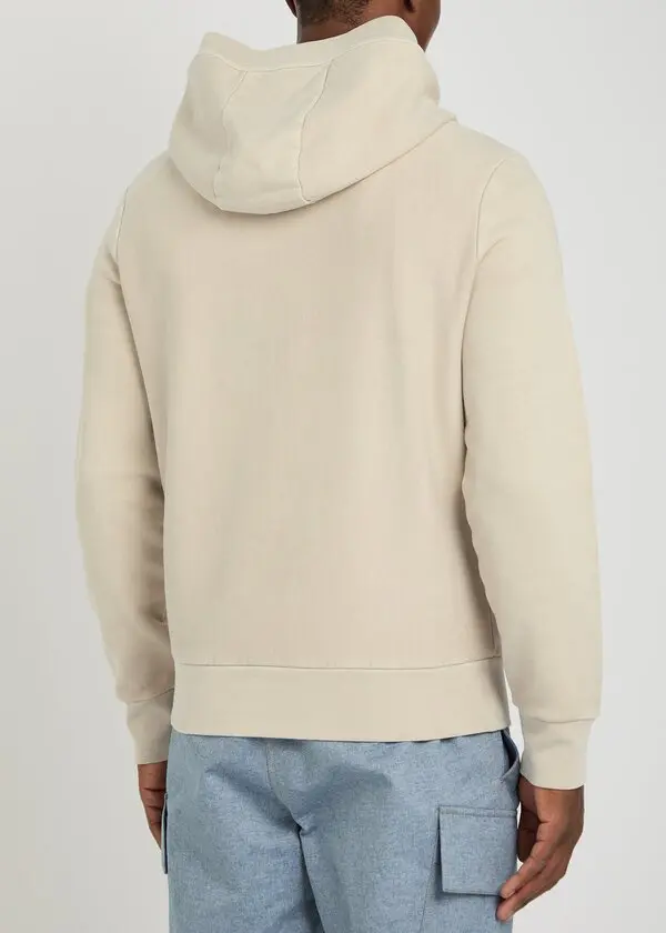Moncler Logo Hooded Cotton Sweatshirt
