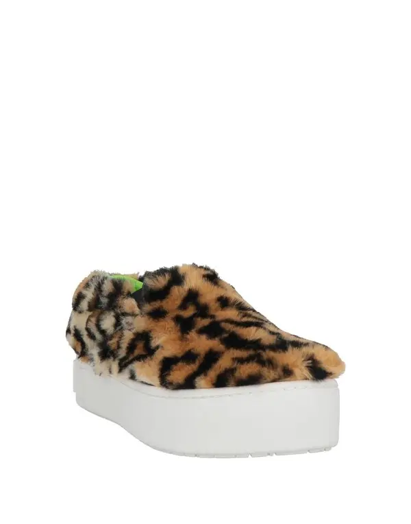 Marni Leopard Print Slip-on Platform Shoes