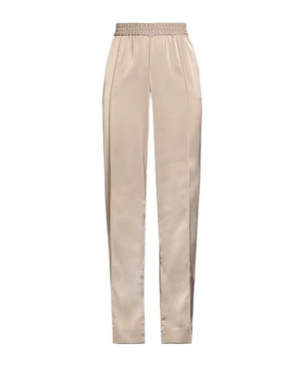 MAXCO. High-waisted Straight-leg Satin Trousers