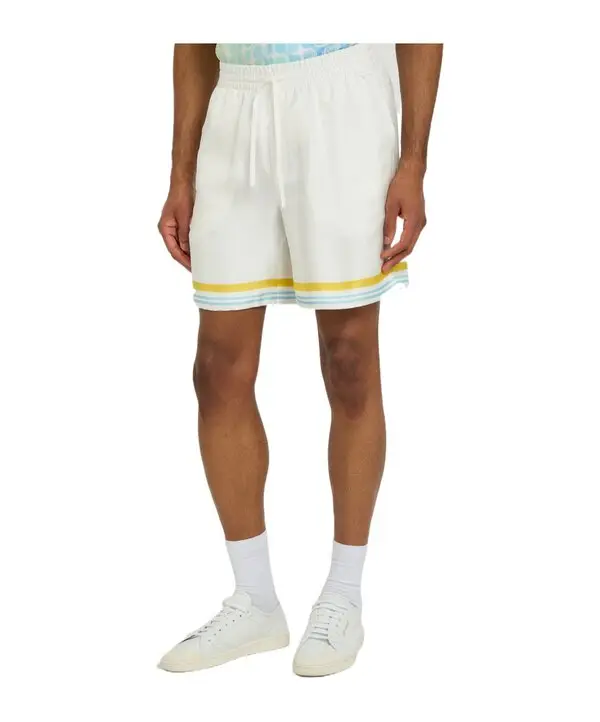 Casablanca Silk-twill Shorts