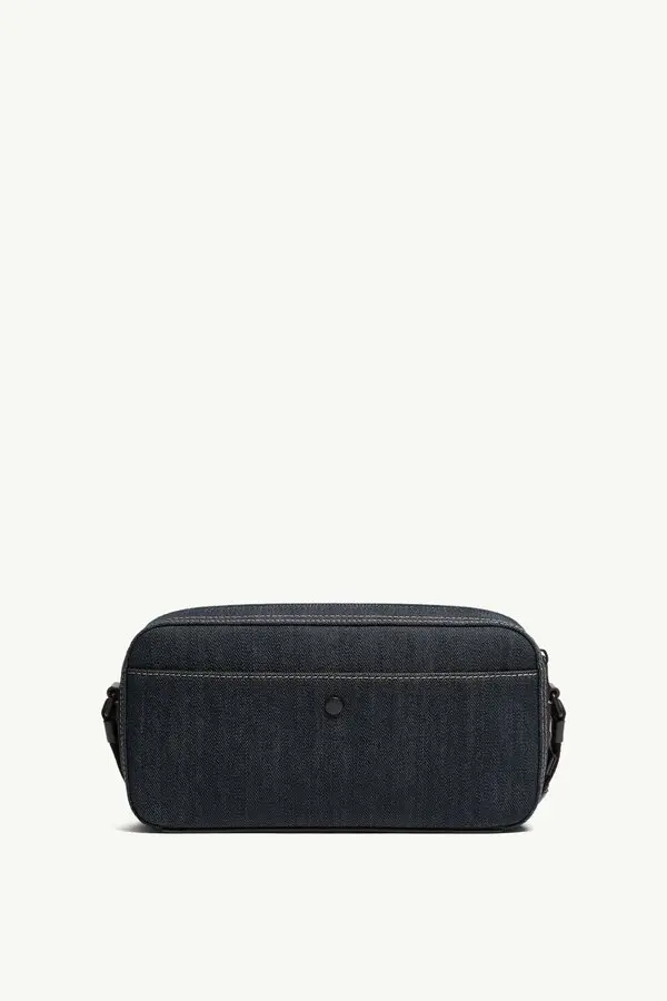 Moncler Carlo Denim Crossbody Bag