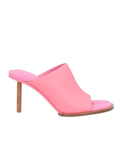 Jacquemus Round Toe Slide Sandals