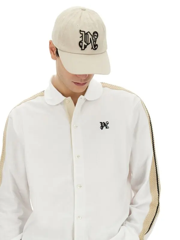 Palm Angels Monogram Detailed Buttoned Shirt