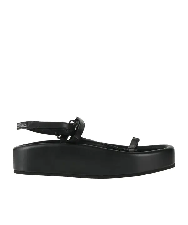 MAISON MARGIELA Leather Platform Sandals