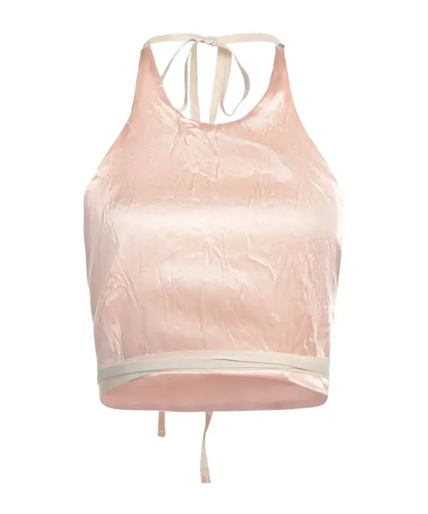 Sportmax Halter Neck Vest With Crystal Embellishments