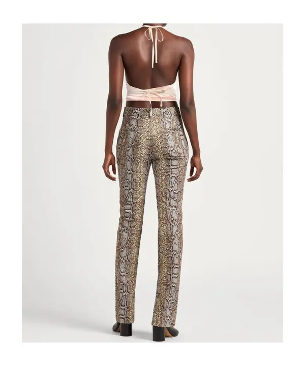 Sportmax Halter Neck Vest With Crystal Embellishments