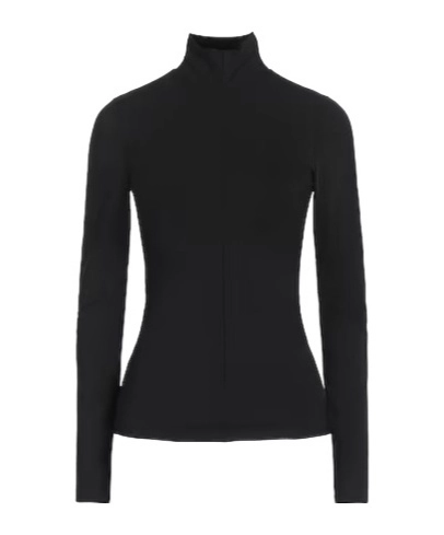 Tory Burch High-neck Long-sleeve T-shirt
